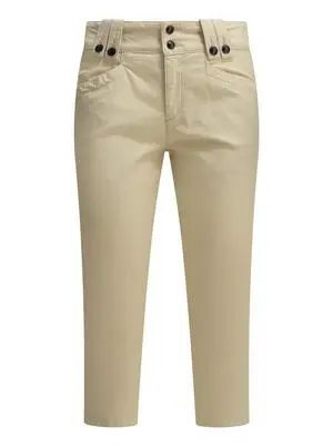 Isabel Marant Étoile 'berna' Casual Pants Beige