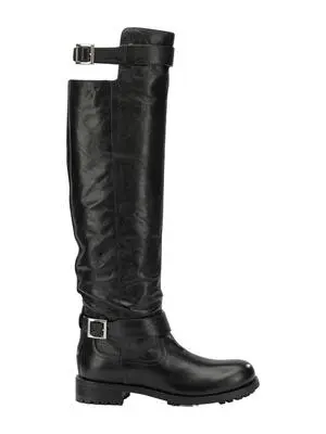JIMMY CHOO Biker' Knee High Boots - Black