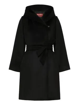 Max Mara Studio Newmang Coat - Black