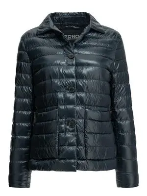 Herno Ultra Light Nylon Short Down Jacket - Blue