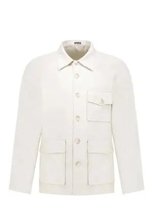AUTORE Linen Jacket - Beige