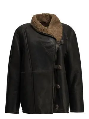 Isabel Marant Étoile Camber' Shearling Jacket - Brown