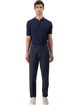 AUTORE Grant Trousers - Blue Navy