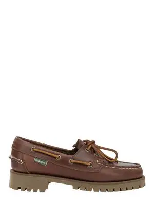 SEBAGO Ranger Waxy' Lace Up Loafers - Brown