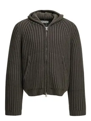 Our Legacy Level' Zip Up Sweater - Green