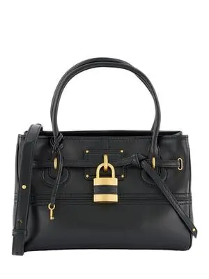 Chloé Paddington Sling Leather Handbag - Black