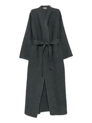 CORTANA Noon Wool Blend Coat - Navy