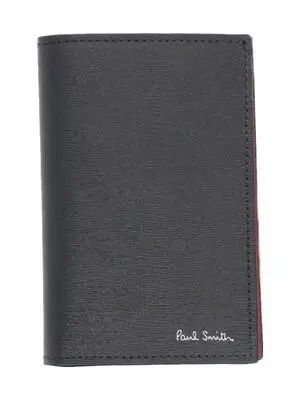 Paul Smith Portafoglio Bi Fold In Pelle - Black