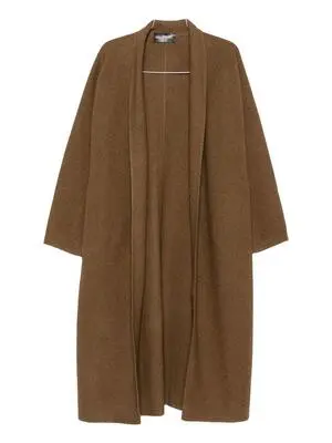 CORTANA Nur Wool Blend Coat - Brown