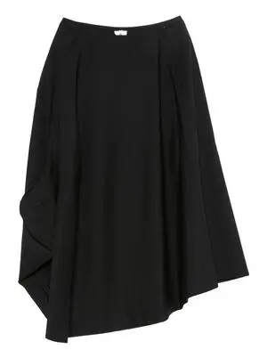 COMME DES GARÇONS Wool Midi Skirt