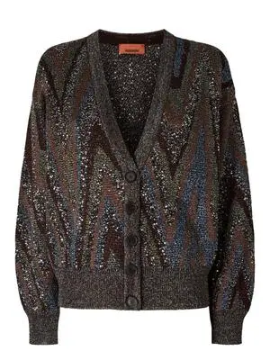 MISSONI V Necked Cardigan
