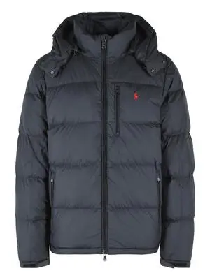 Polo Ralph Lauren Black Polyester Down Jacket Black