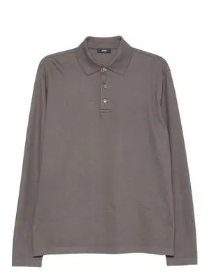 Herno Cotton Crewneck Sweater - Brown