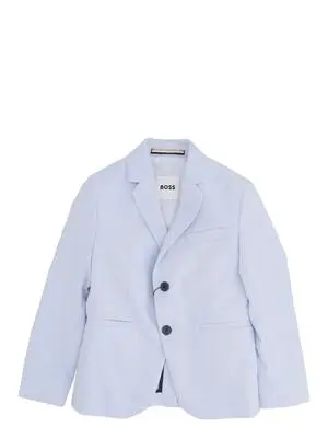 BOSS Giacca Abito In Tessuto Elasticizzato Pied De Poule - Grey