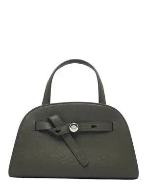 Tory Burch Romy' Small Top Case In Lear - Green