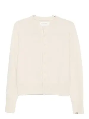 Extreme Cashmere Cashmere Cardigan Ecru
