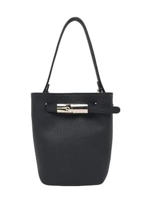 Longchamp Le Smart Flow' Lear Bag - Black
