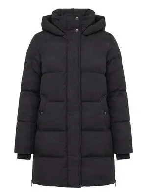 Woolrich Kelly Long Down Jacket - Black