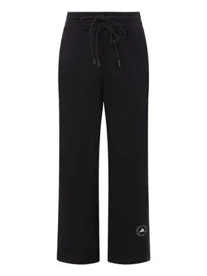 Adidas By Stella McCartney Organic Cotton Trousers - Black