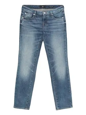 SEVEN Low Cigarette Denim Jeans - Navy