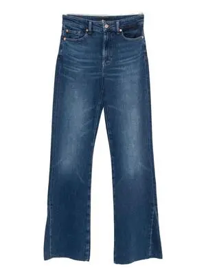 SEVEN The Leggy Bootcut Denim Jeans - Navy