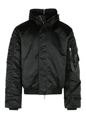 Alpha Industries N 2 B Base Uv' Nylon Jacket - Black