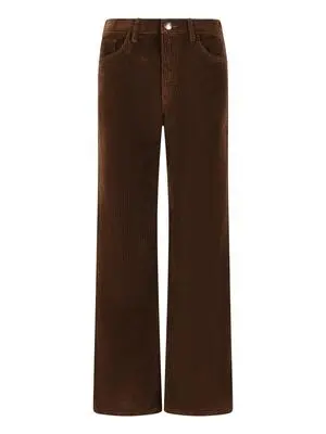 MARNI Brown Velvet Trousers