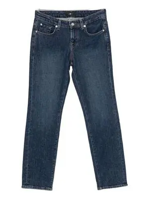 SEVEN Low Cigarette Denim Jeans - Navy
