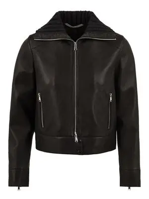 THE JACKIE LEATHERS Coats - Black
