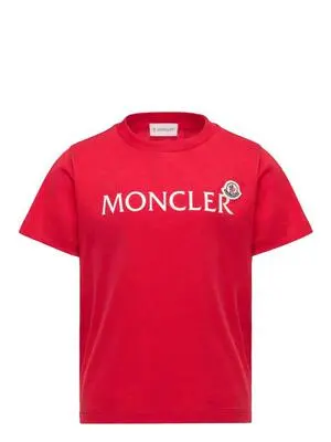 Moncler T Shirt With Logo Red