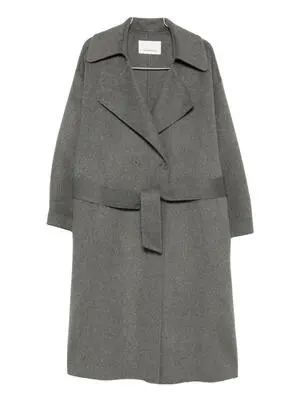THE FRANKIE SHOP Issen Wool Blend Coat - Grey