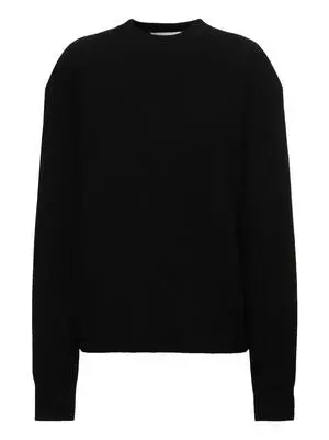 THE FRANKIE SHOP Rafaela Wool Oversized Sweater - Black