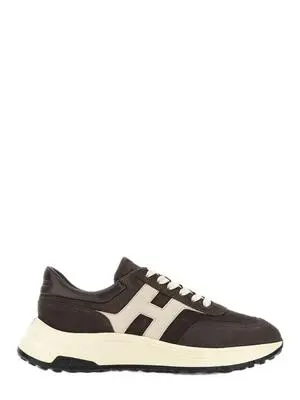 Hogan Hyperlight Leather Sneakers - Brown