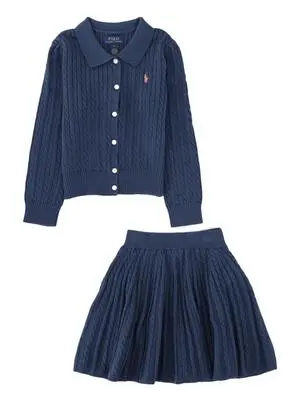 Polo Ralph Lauren Minicblset Sets Skirt Set - Blue