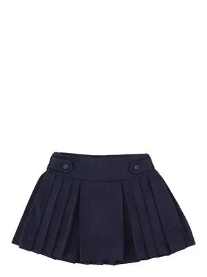POLO RALPH LAUREN Minigonna Plissettata In Jersey Con Culotte