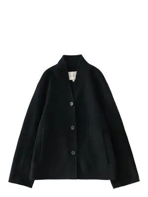 STUDIO NICHOLSON PRE Wool Jacket - Navy