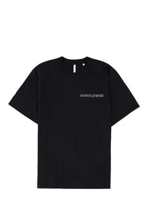 SUNFLOWER T Shirt Con Logo - Blue