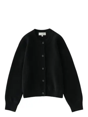 STUDIO NICHOLSON PRE Wool And Cashmere Cardigan - Black