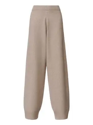 Fabiana Filippi Wool Blend Trousers - Brown