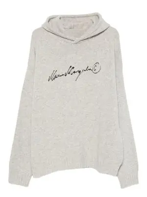 MAISON MARGIELA Wool Crewneck Sweater - Grey
