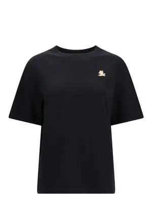 Maison Kitsuné Chillax Fox Cotton T Shirt - Black