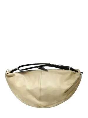 LEMAIRE Quiver Clip Leather Shoulder Bag - Neutrals