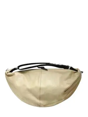 LEMAIRE Quiver Clip Leather Shoulder Bag - Neutrals