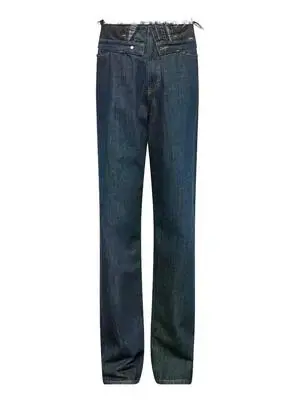 MAISON MARGIELA Raw-edge Straight-leg Jeans
