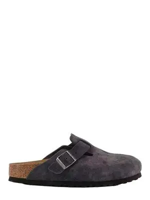BIRKENSTOCK Boston Buckle-strap Mules - Grey