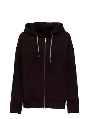 Max Mara Zip-up Hoodie - Brown