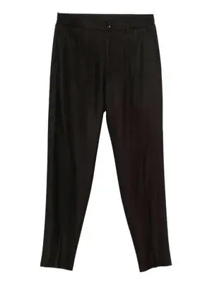 Tagliatore Elasticated-waistband Trousers - Black