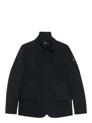 PEOPLE OF SHIBUYA Showa Layered-neck Parka - Blue