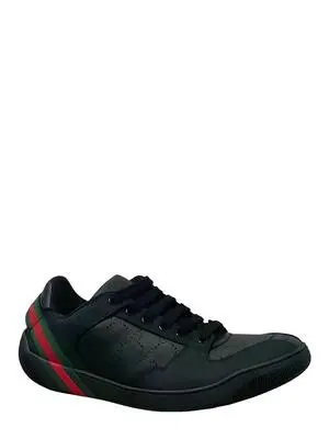 Gucci Screener 3.0 Web-stripe Sneakers - Black