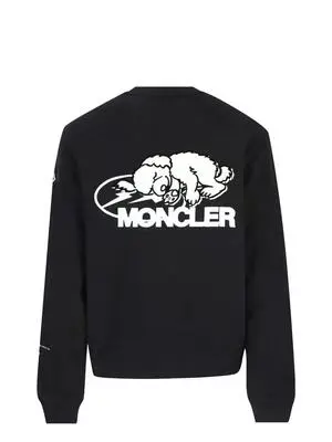 Moncler X Fragment Cotton Sweatshirt - Black